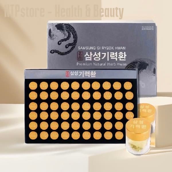 Bổ Não An Cung Ngưu Hoàng Samsung Gi Ryeok Hwan 60 Viên - NTPstore123