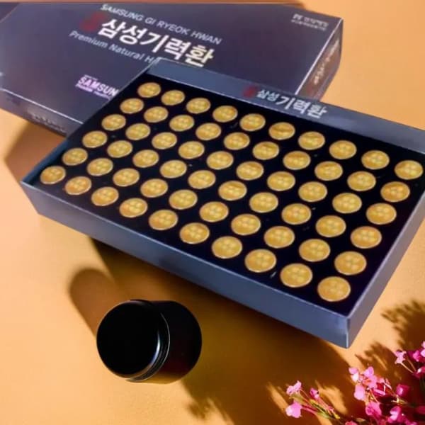 Bổ Não An Cung Ngưu Hoàng Samsung Gi Ryeok Hwan 60 Viên - NTPstore123